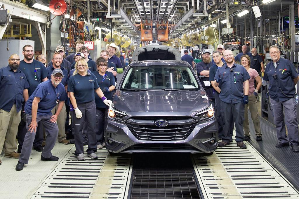 Après 36 ans de production ininterrompue, Subaru of Indiana a fabriqué ...